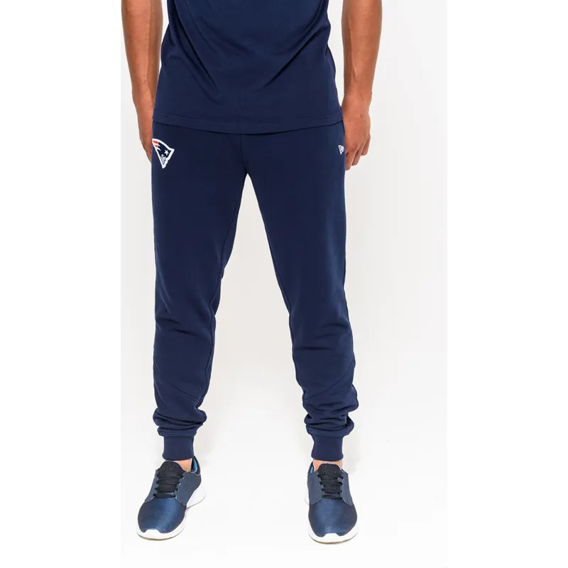 New Era New England Patriots NFL Blue Long Track Pant: Caphunters.co.uk