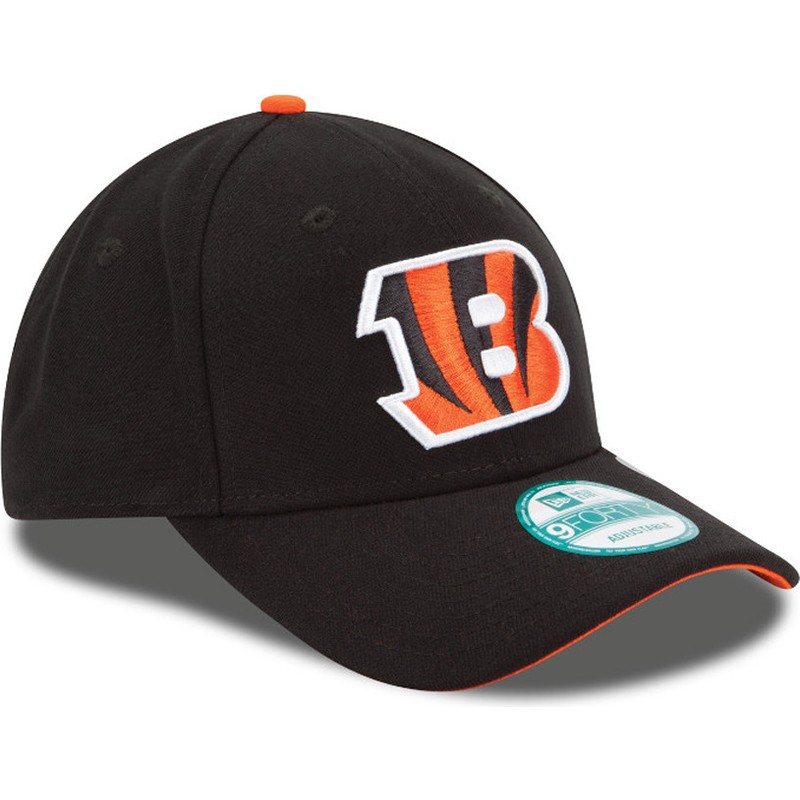 New Era Curved Brim 9FORTY The League Cincinnati Bengals NFL Black ...