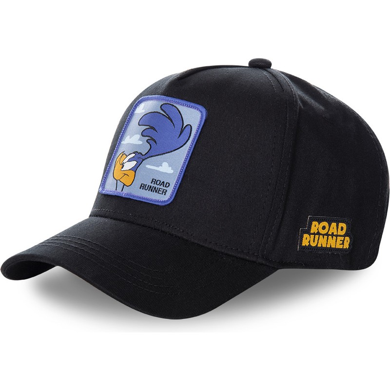 Capslab Curved Brim Road Runner ROA3 Looney Tunes Black Snapback Cap ...
