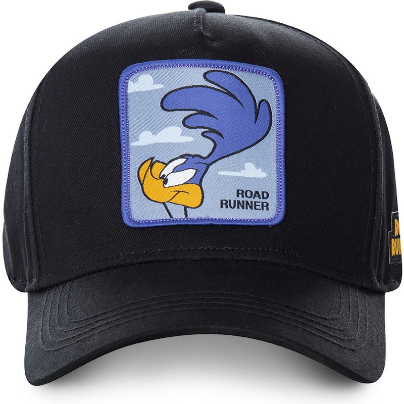 Capslab Curved Brim Road Runner ROA3 Looney Tunes Black Snapback Cap ...