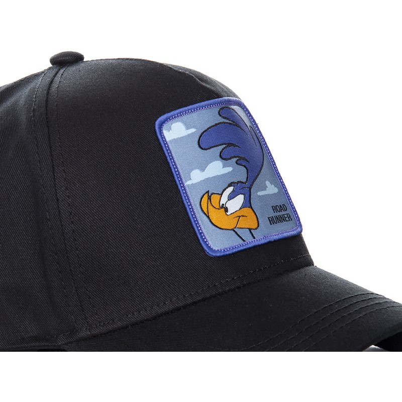 Capslab Curved Brim Road Runner ROA3 Looney Tunes Black Snapback Cap ...
