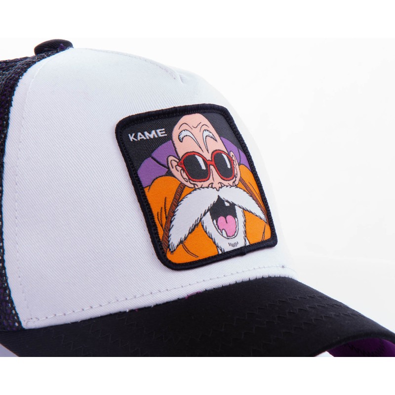Capslab Master Roshi KAM4 Dragon Ball White Trucker Hat: Caphunters.co.uk
