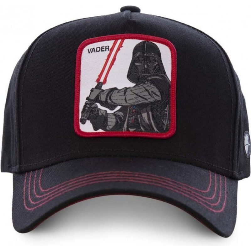Capslab Curved Brim Darth Vader VAD3 Star Wars Black Snapback Cap ...