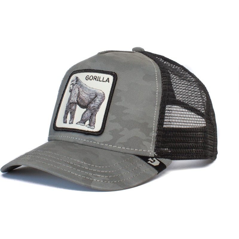 Goorin Bros. Gorilla Silverback Camouflage and Grey Trucker Hat ...