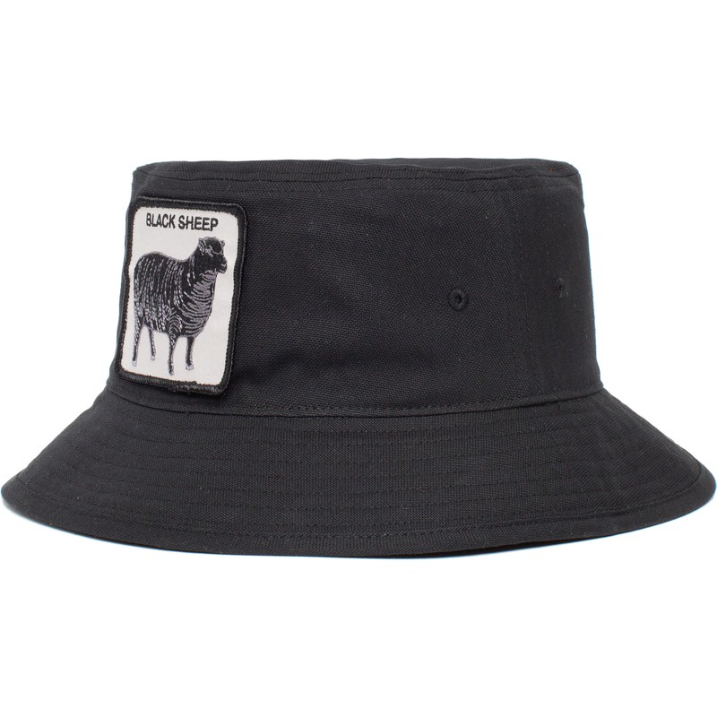 Goorin Bros. Black Sheep Baaad Guy The Farm Black Bucket Hat ...