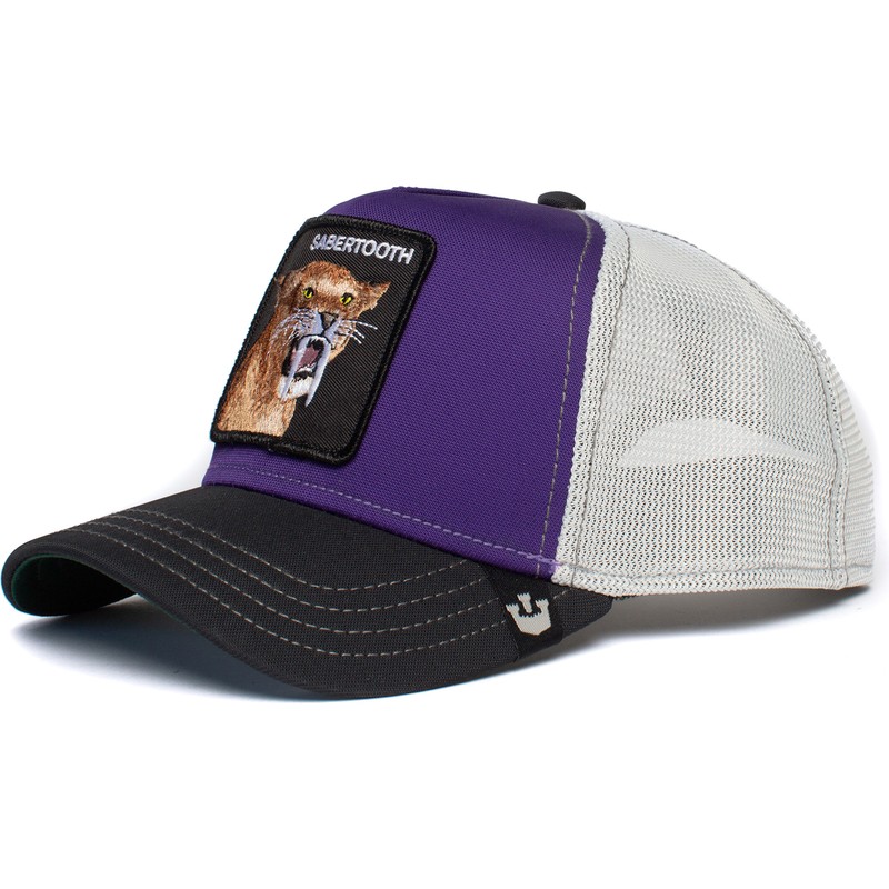 Goorin Bros. Sabertooth Purple Trucker Hat: Caphunters.co.uk