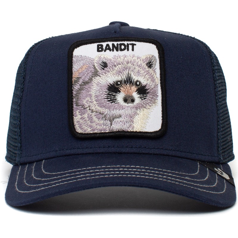 Goorin Bros. Youth Raccoon Sticky Bandit The Farm Navy Blue Trucker Hat ...