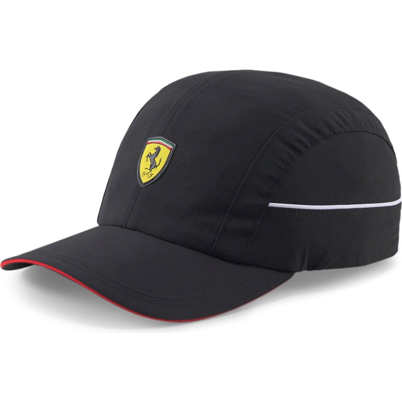 Puma Curved Brim SPTWR Statement Ferrari Formula 1 Black Adjustable Cap ...