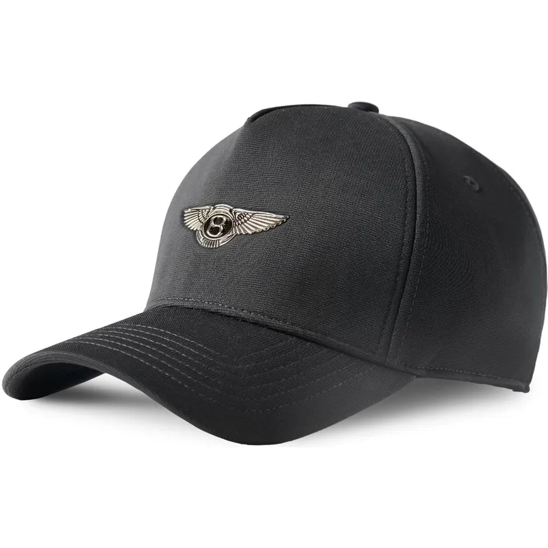 Bentley Curved Brim B7CB Golf Black Fitted Cap: Caphunters.co.uk