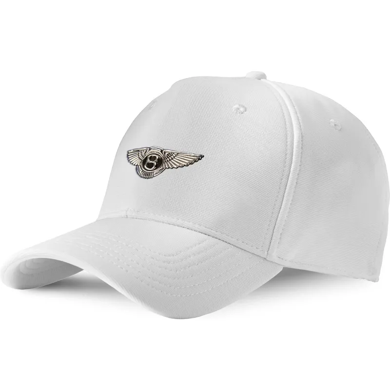 Bentley Curved Brim B7CW Golf White Fitted Cap: Caphunters.co.uk