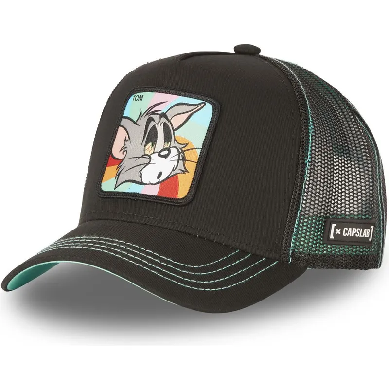 Capslab Tom TO5 Looney Tunes Black Trucker Hat: Caphunters.co.uk