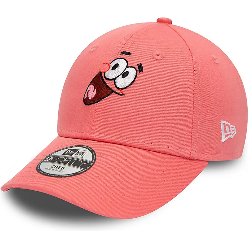 New Era Curved Brim Youth Patrick Star 9FORTY SpongeBob SquarePants ...
