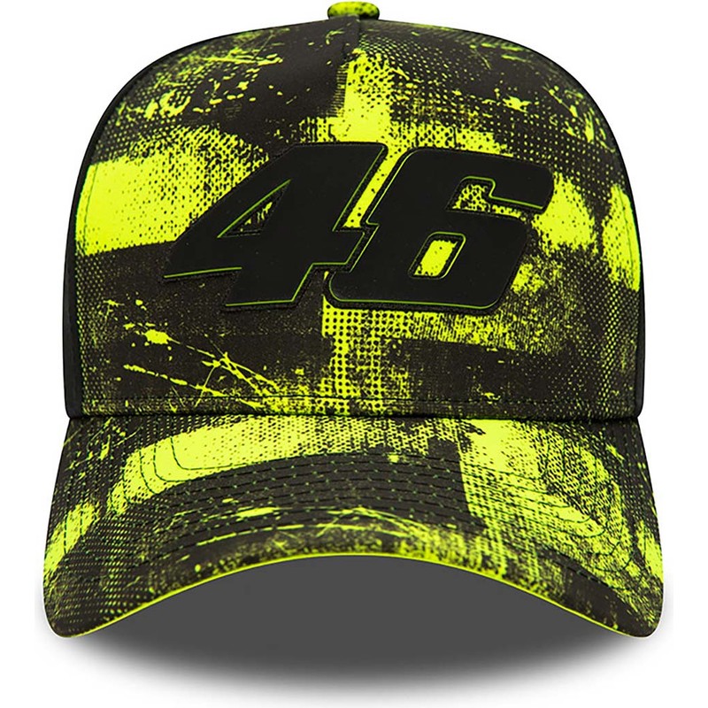 New Era Curved Brim Valentino Rossi VR46 9FORTY All Over Print MotoGP ...