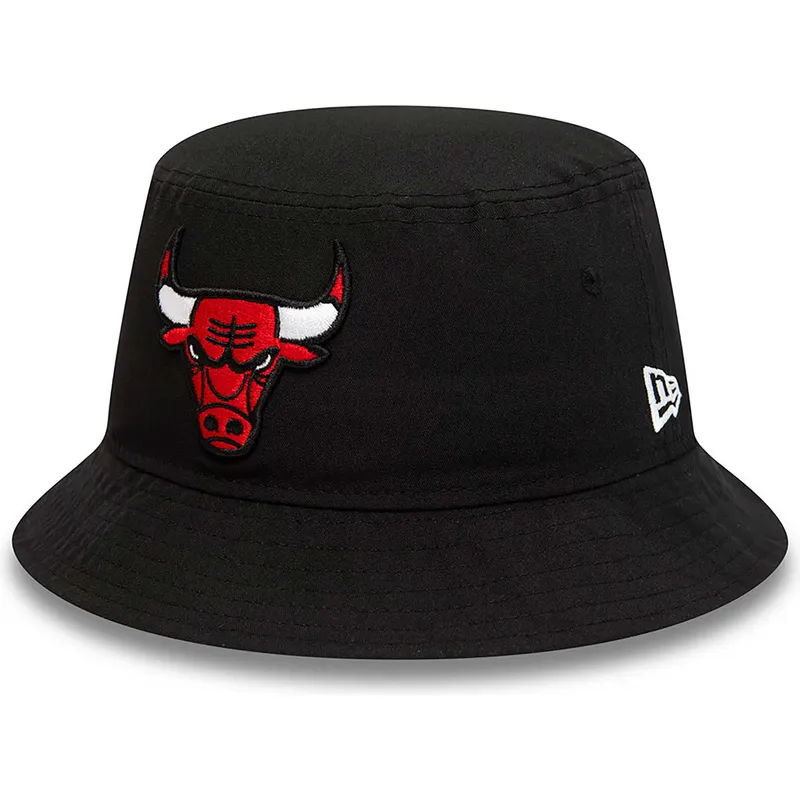 New Era Print Infill Chicago Bulls NBA Black Bucket Hat: Caphunters.co.uk