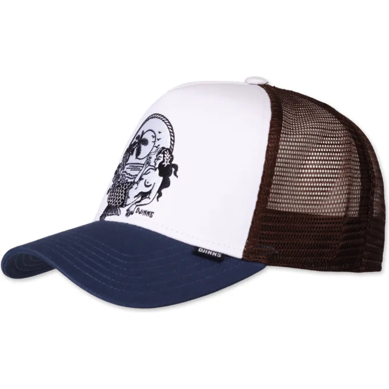 Djinns Lazy Mermaid HFT Lazy Days Are The Best Days White, Brown and ...