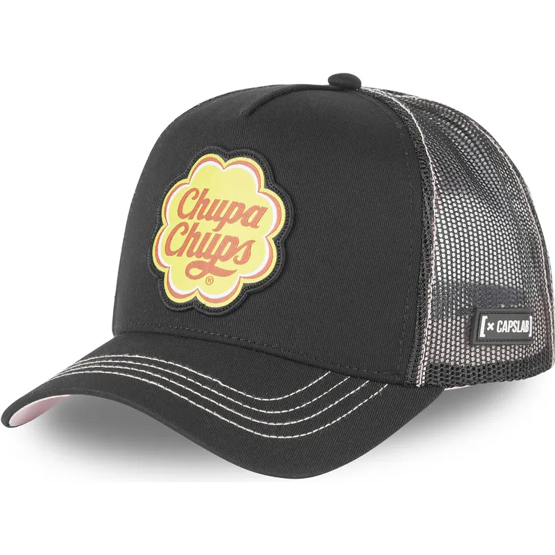 Capslab CC9 Chupa Chups Black Trucker Hat: Caphunters.co.uk