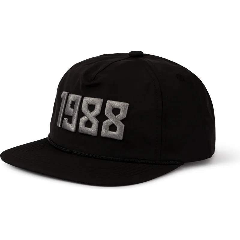 Pica Pica Flat Brim 1988 Black Snapback Cap: Caphunters.co.uk