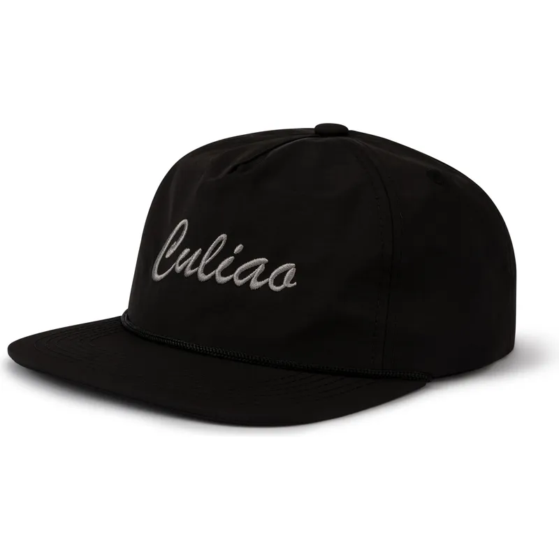 Pica Pica Flat Brim Culiao Black Snapback Cap: Caphunters.co.uk