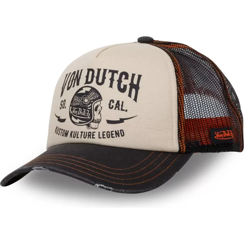 Von Dutch CREW12 Multicolor Trucker Hat: Caphunters.co.uk