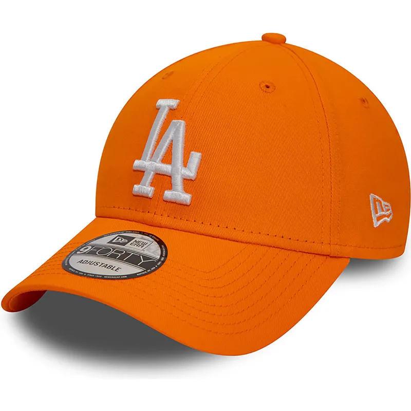 New Era Curved Brim 9FORTY League Essential Los Angeles Dodgers MLB ...