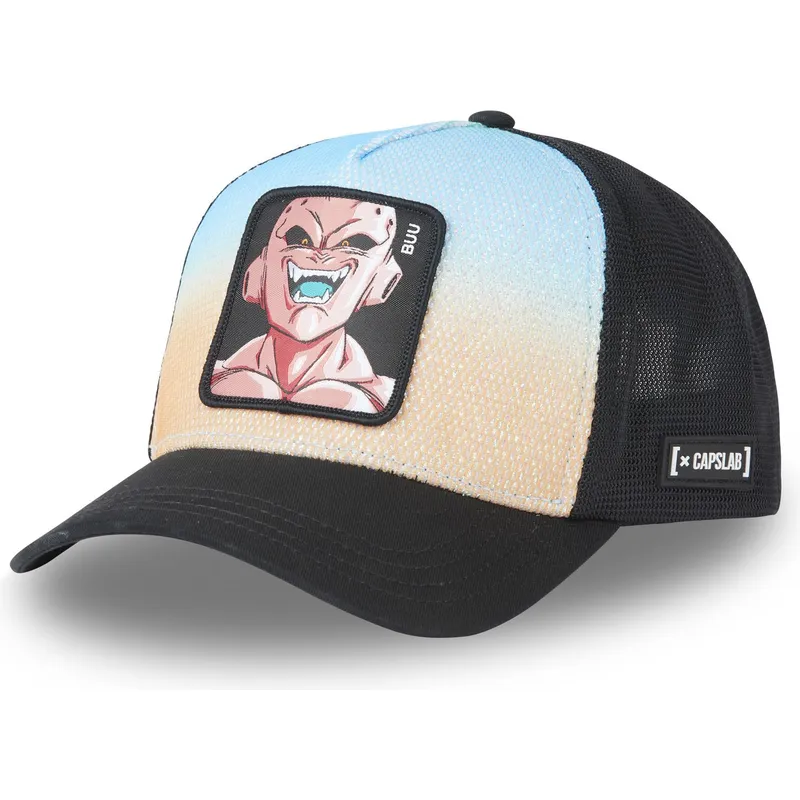Capslab Kid Buu GBUU Dragon Ball Multicolor Trucker Hat: Caphunters.co.uk