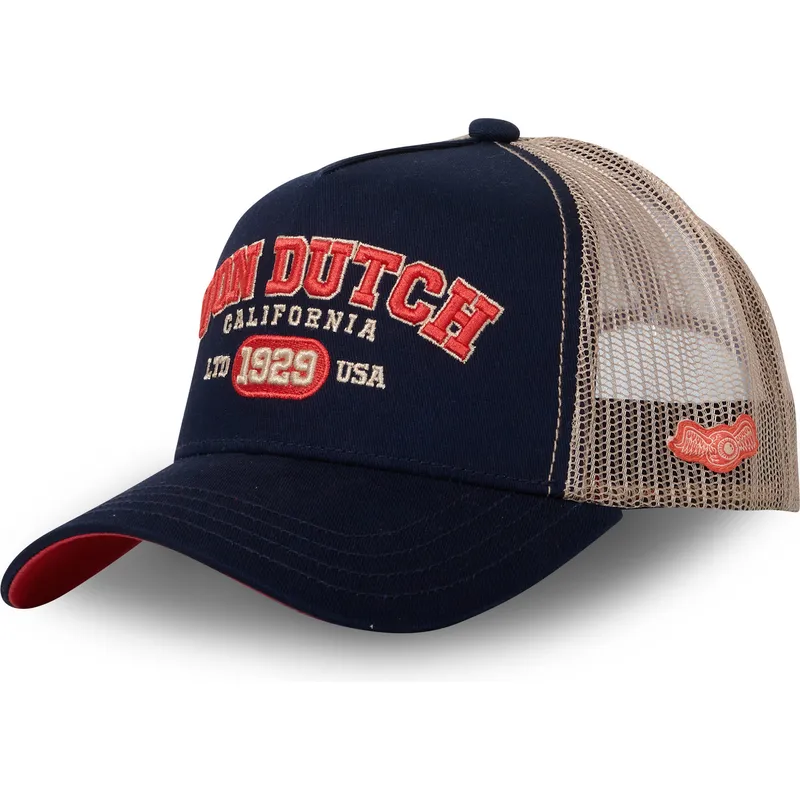 Von Dutch COL2 Navy Blue Trucker Hat: Caphunters.co.uk