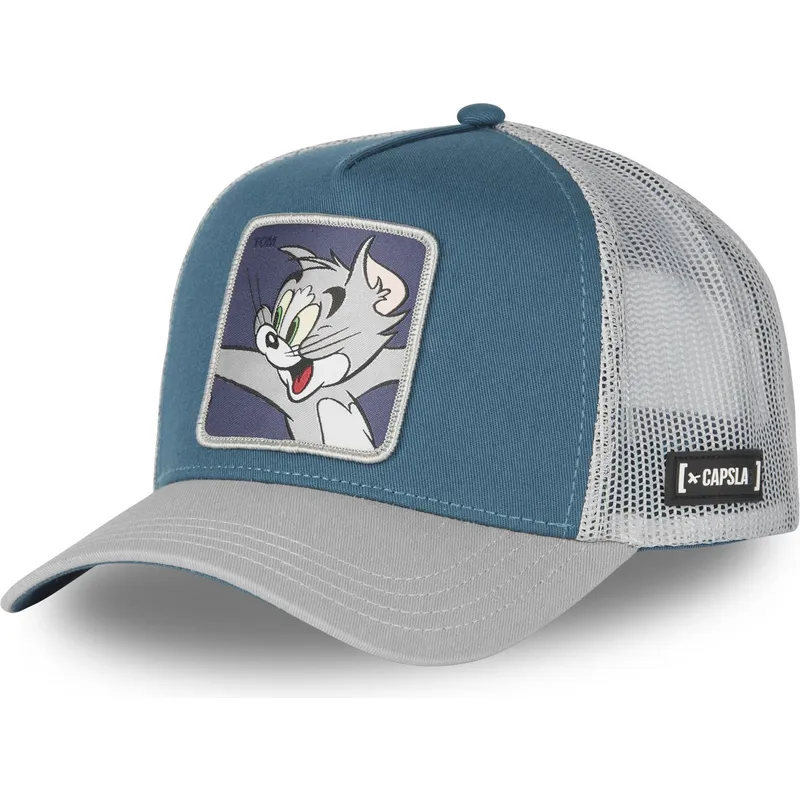Capslab Tom TOM CT Looney Tunes Blue and Grey Trucker Hat: Caphunters.co.uk