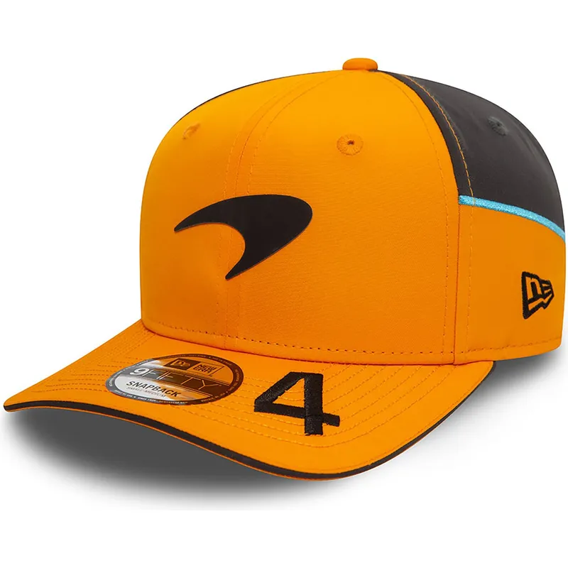 New Era Curved Brim Lando Norris 9FIFTY Original Fit McLaren Racing ...