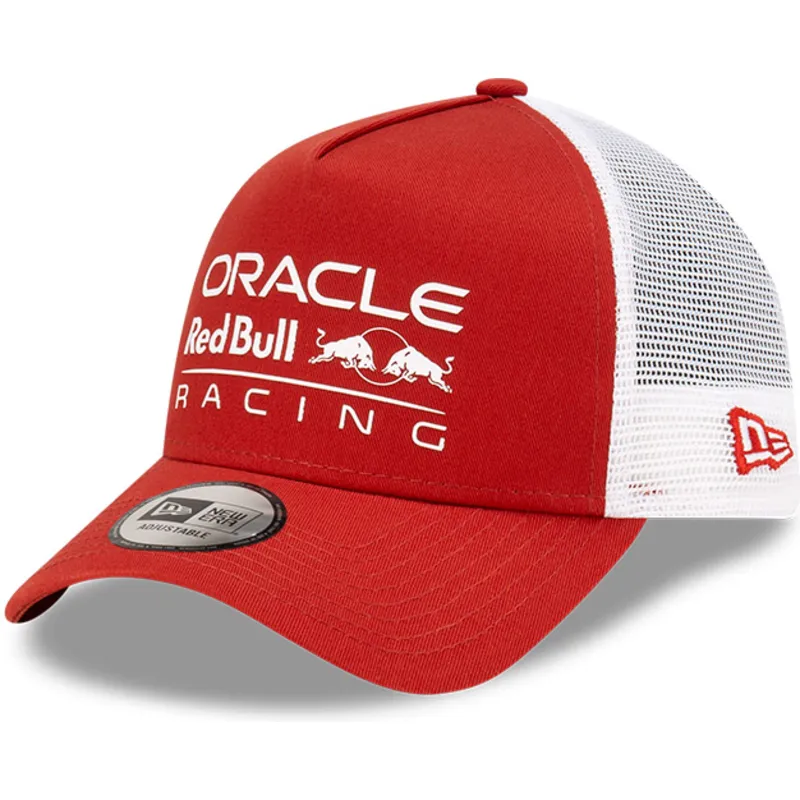 New Era A Frame Seasonal Red Bull Racing Formula 1 Red and White ...