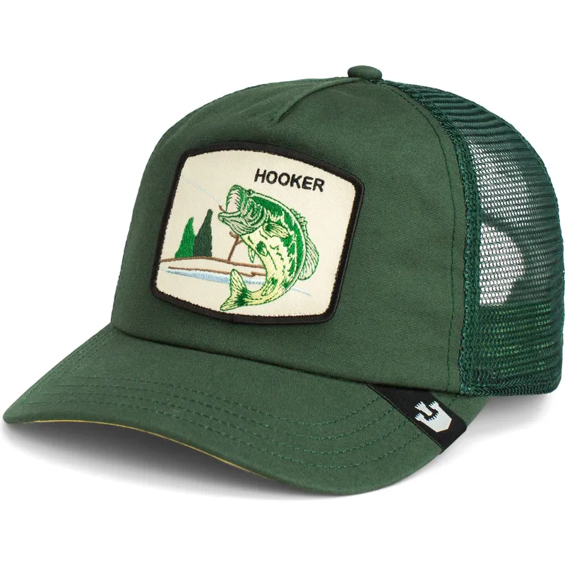Goorin Bros. Fish Hooker Large Mouth Park Range The Farm Green Trucker ...
