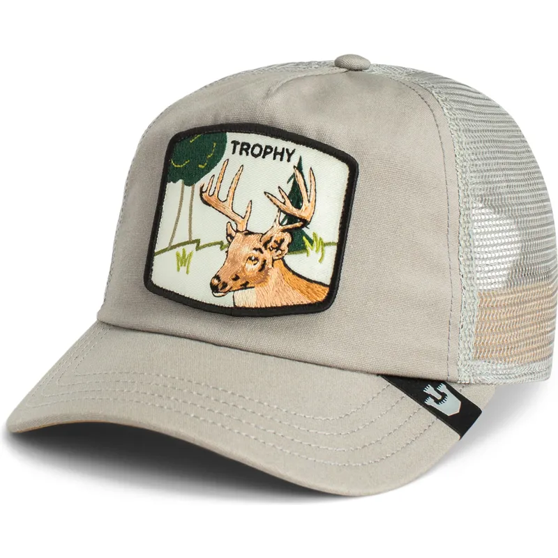 Goorin Bros. Deer Trophy Thisaway Park Range The Farm Grey Trucker Hat ...