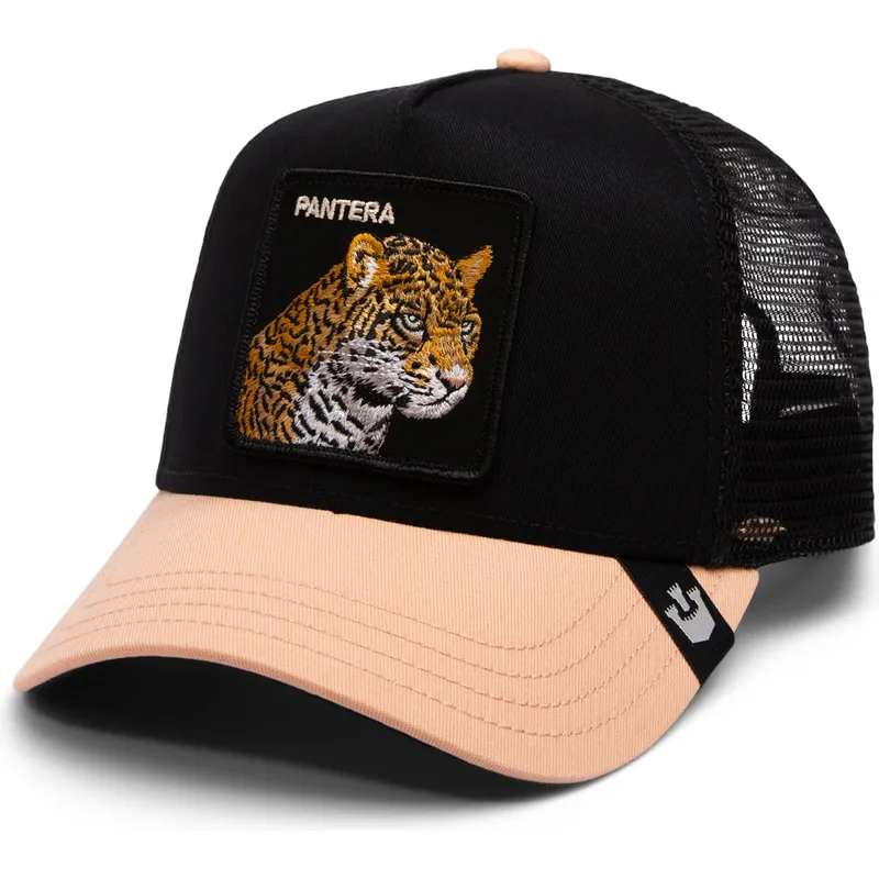 Goorin Bros. Leopard The Pantera Big Cats The Farm Black and Beige ...