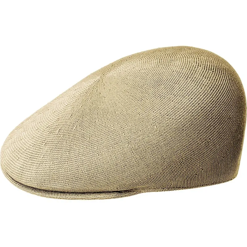 Kangol Seamless Tropic 507 Beige Flat Cap: Caphunters.co.uk