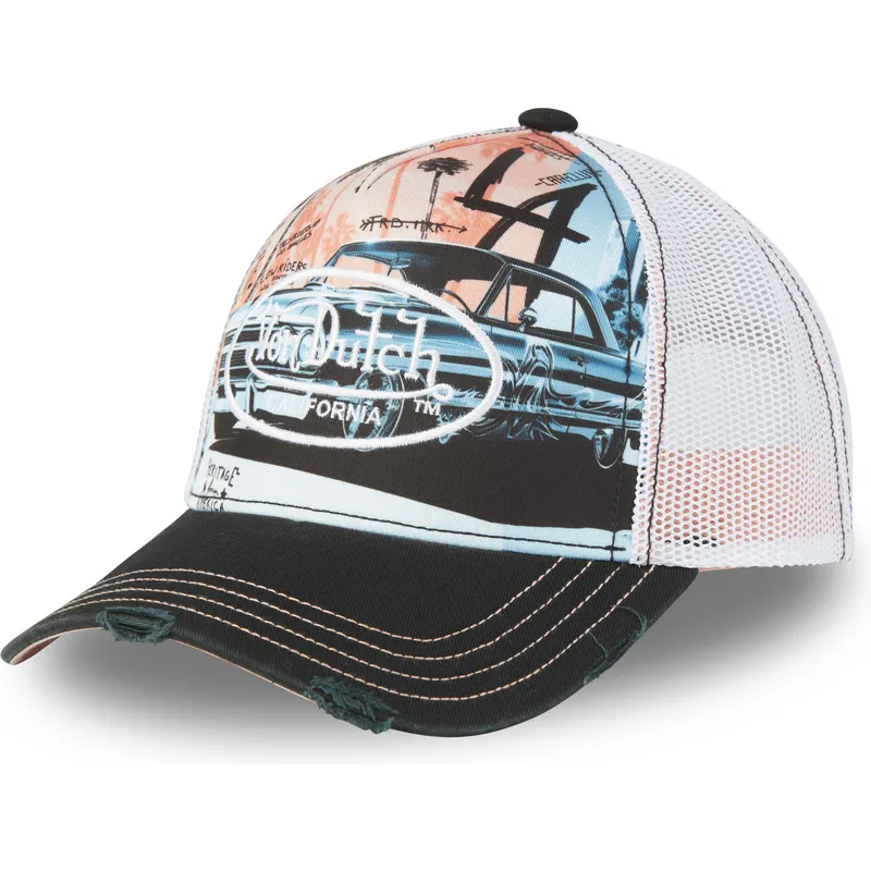 Von Dutch SUBL03 Multicolor Trucker Hat: Caphunters.co.uk