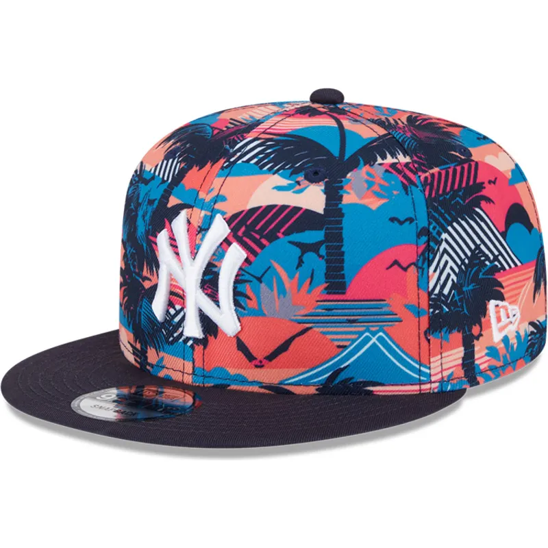 New Era Flat Brim 9FIFTY Printed Spring Training Fan Pack 2025 New York ...