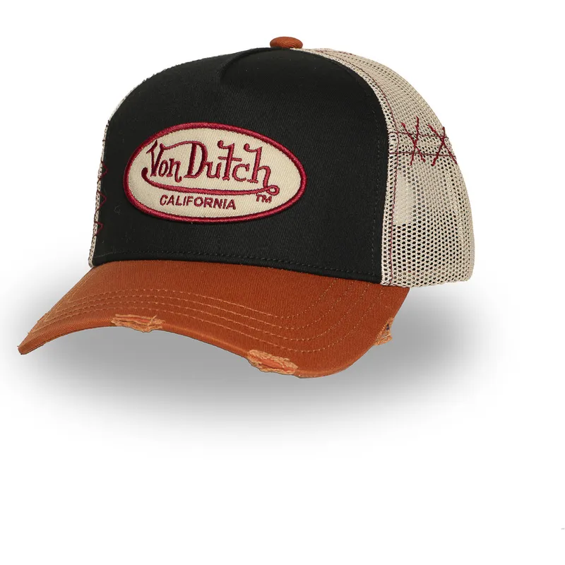 Von Dutch USED 09 Multicolor Trucker Hat: Caphunters.co.uk