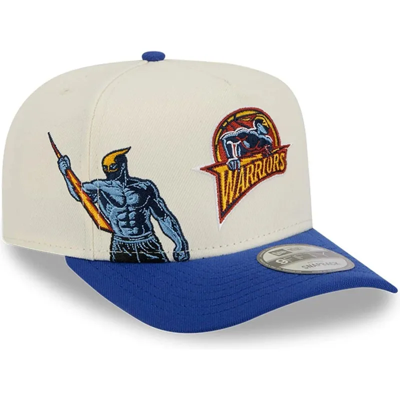 New Era Curved Brim 9FIFTY A Frame Precurved Hardwood Classics Golden ...